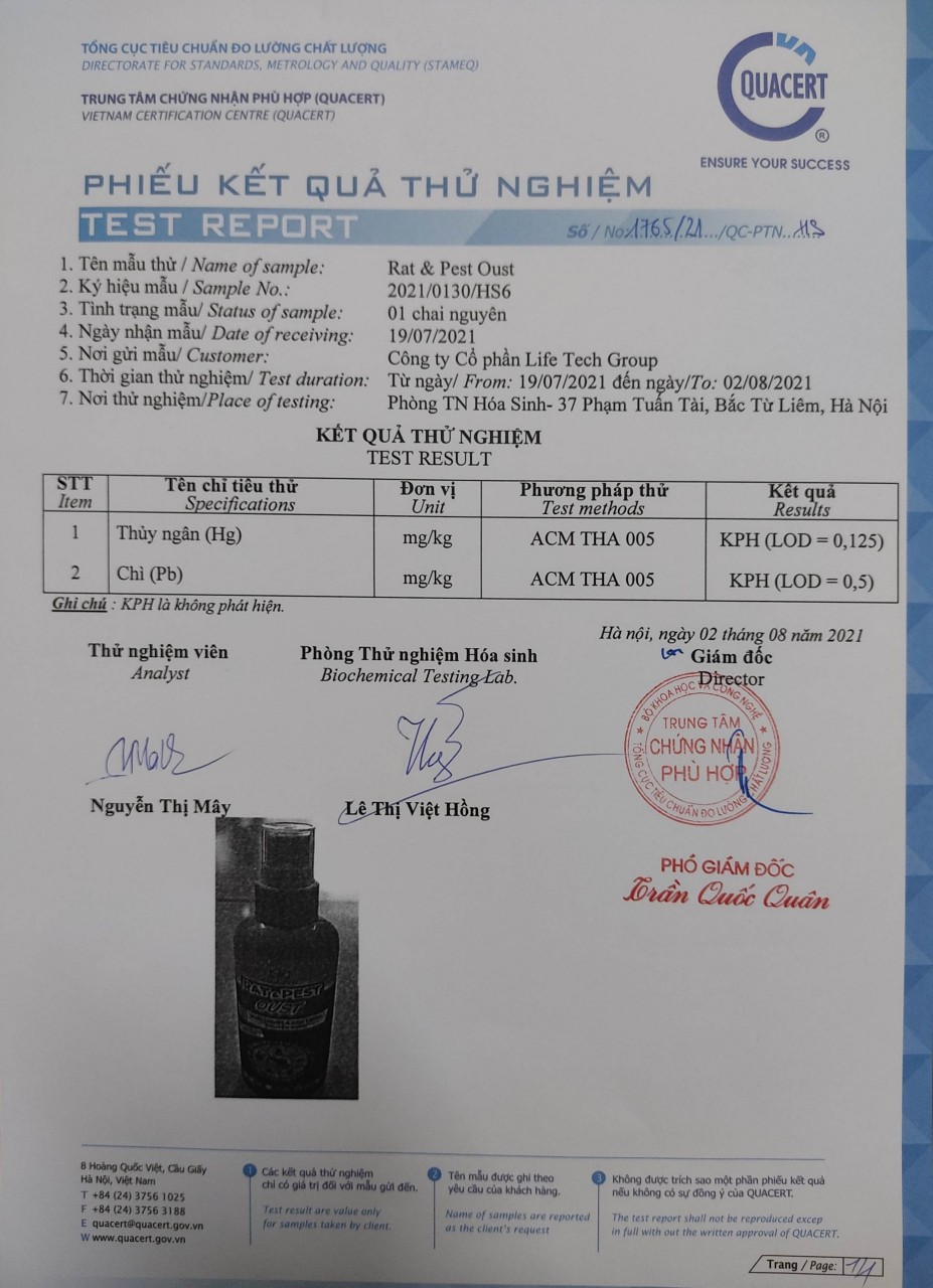 Xịt đuổi chuột chuyên dụng cho gia đình Rat & Pest Oust 200ml - Ecoair ...