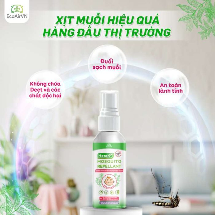 Thuốc xịt chống muỗi ưa chuộng nhất hiện nay - Ecoair Việt Nam