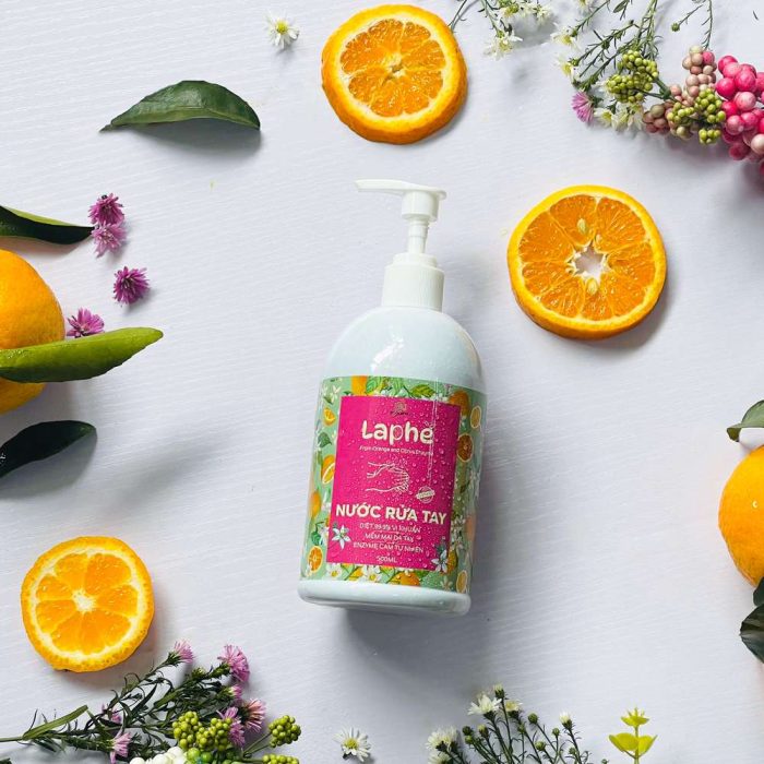 Nước rửa tay enzyme cam Laphe có tốt không? - Ecoair Việt Nam