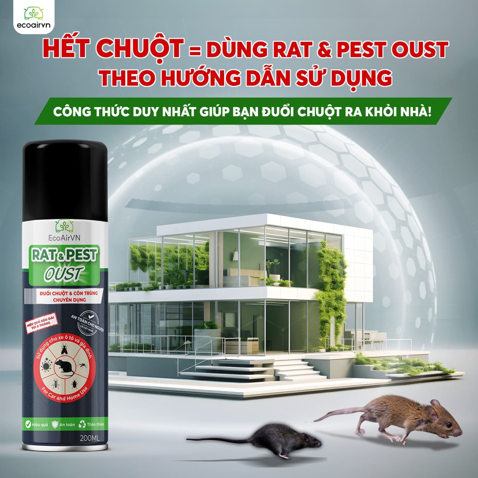 Cách chọn sản phẩm xịt đuổi chuột chất lượng không cần KOL quảng cáo ...